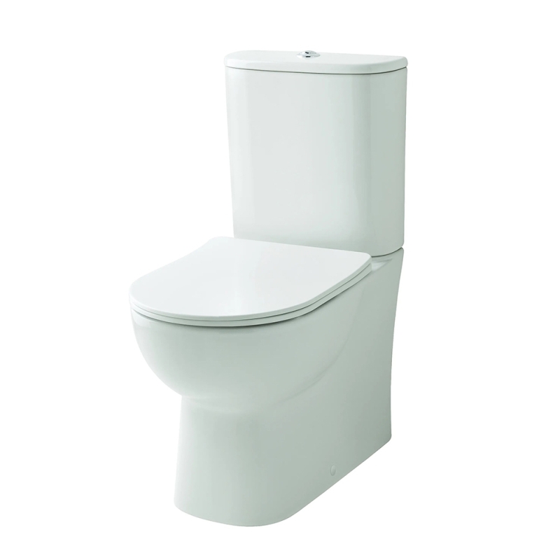 Boston Close-Coupled Toilet Pan - Including Seat | Tile Merchant