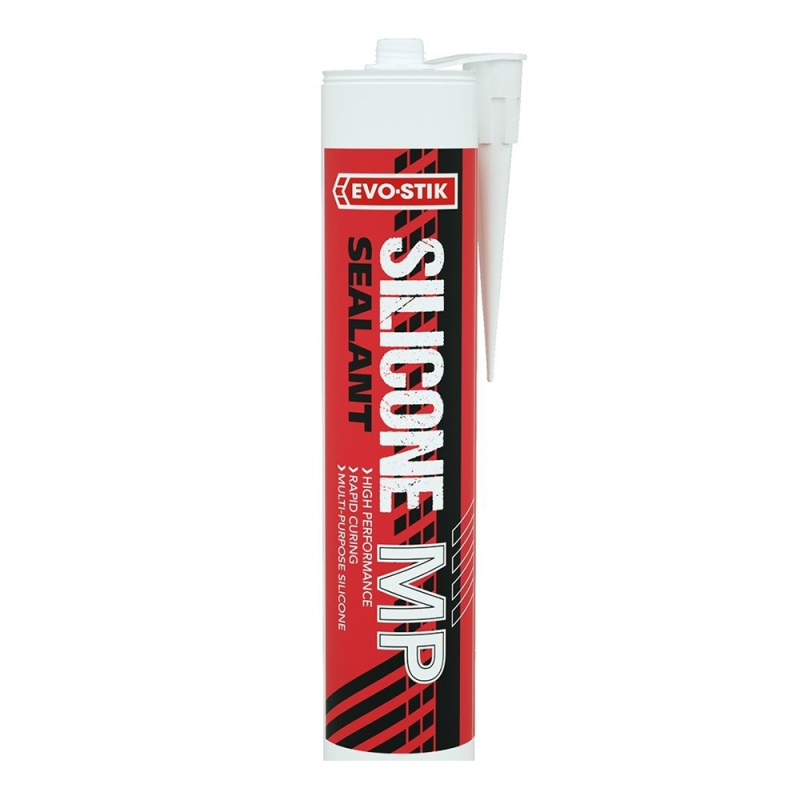 Evo-Stik Silicone MP Multi-Purpose Sealant Black 300ml | Tile Merchant