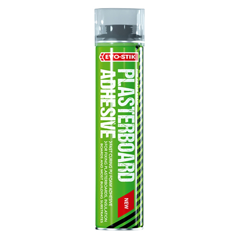 Evo-Stik Gun-Grade Plasterboard Adhesive Foam 750ml | Tile Merchant