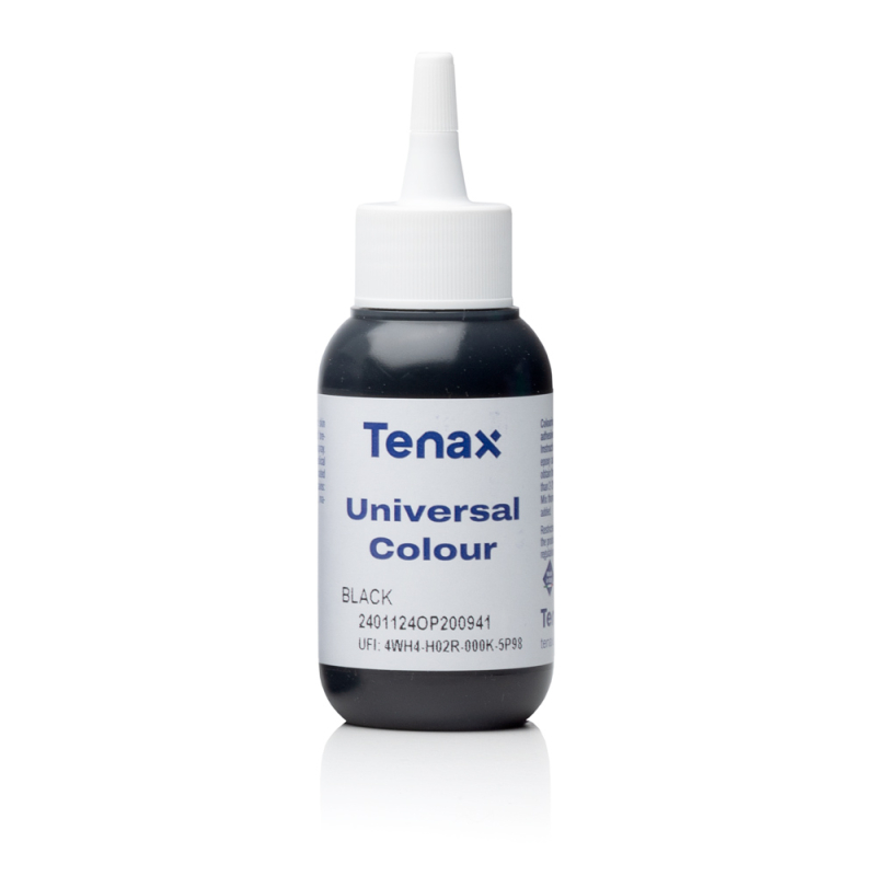 Tenax Universal Adhesive Colour Dye Black 75ml | Tile Merchant