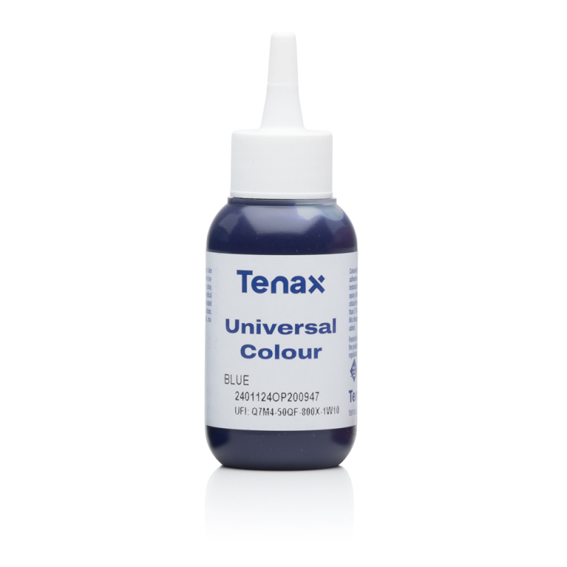 Tenax Universal Adhesive Colour Dye Blue 75ml | Tile Merchant