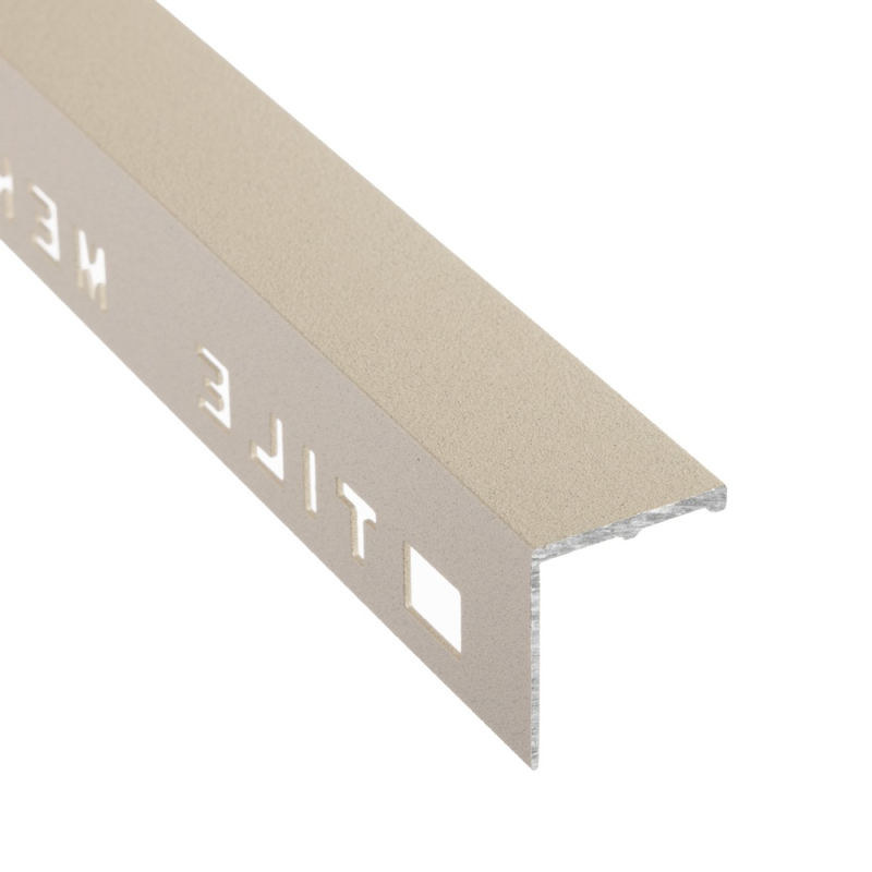 22.5mm Stone Square Edge Outdoor Tile Trim 2.4m | Tile Merchant