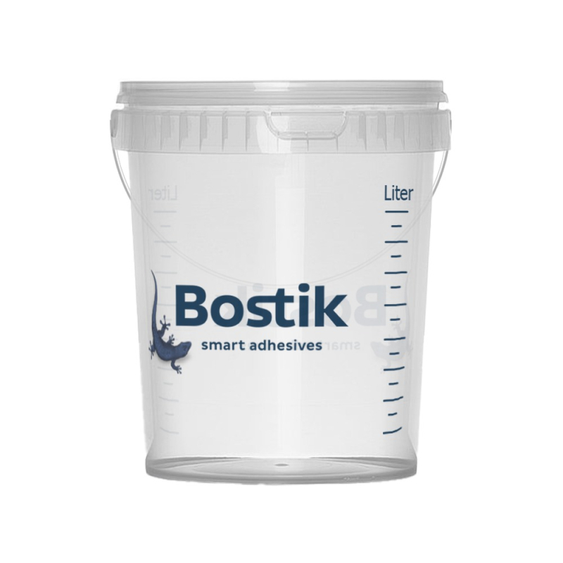 Bostik Clear Measuring Bucket 10L | Tile Merchant