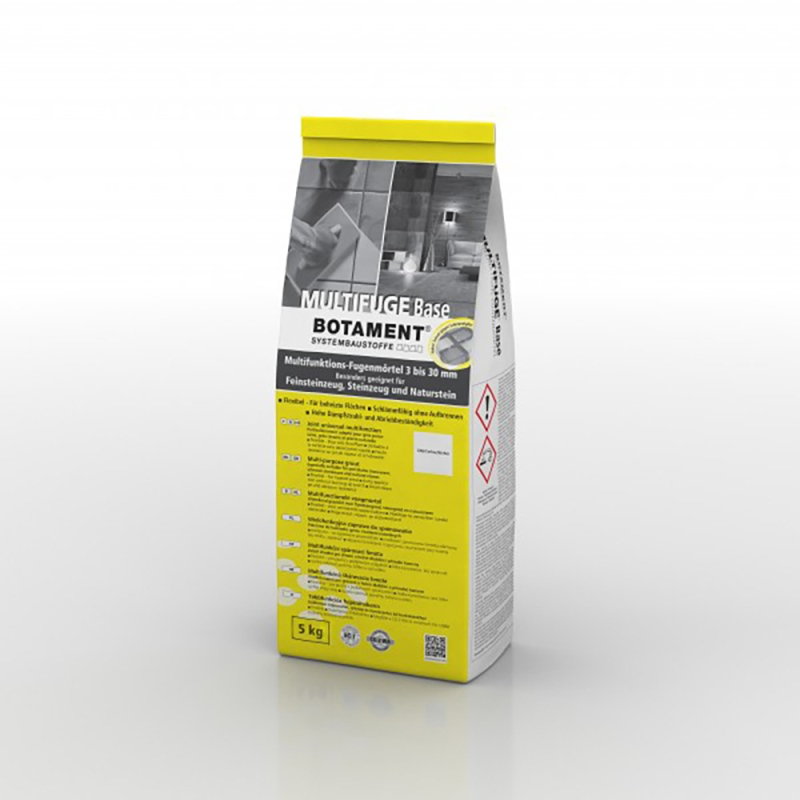 Botament Premium Grout Multifuge Base Multifunctional No.24 Grey 5kg ...