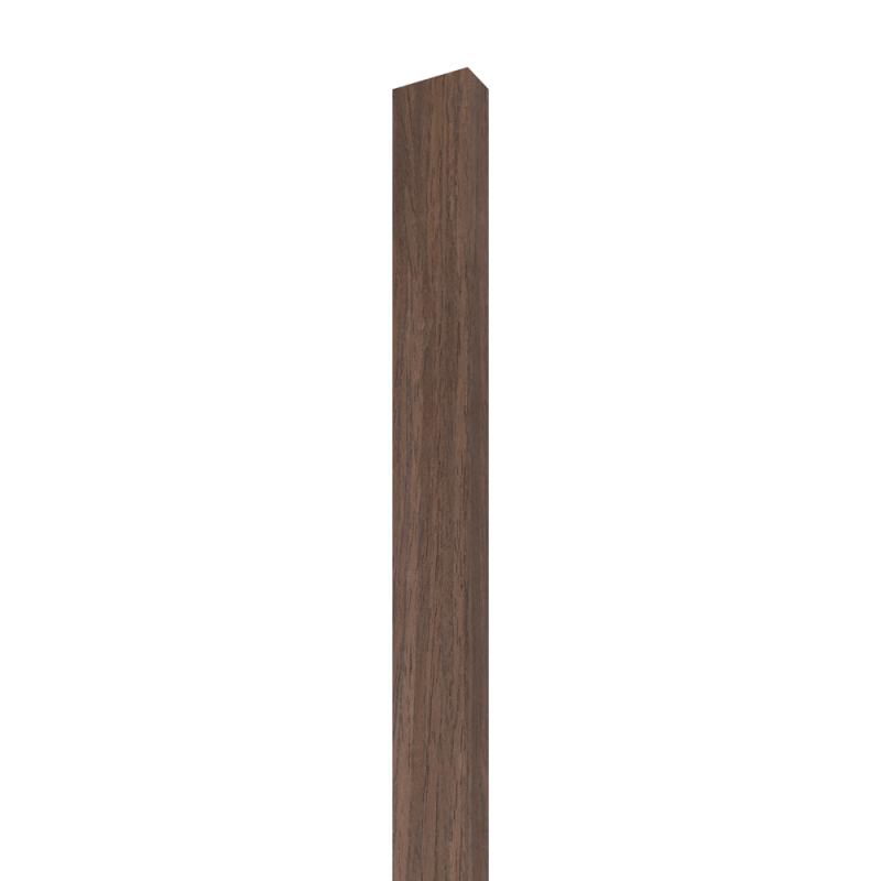 27mm Acoustic L-shape Picture Frame Trim Wenge 240x1.5cm | Tile Merchant