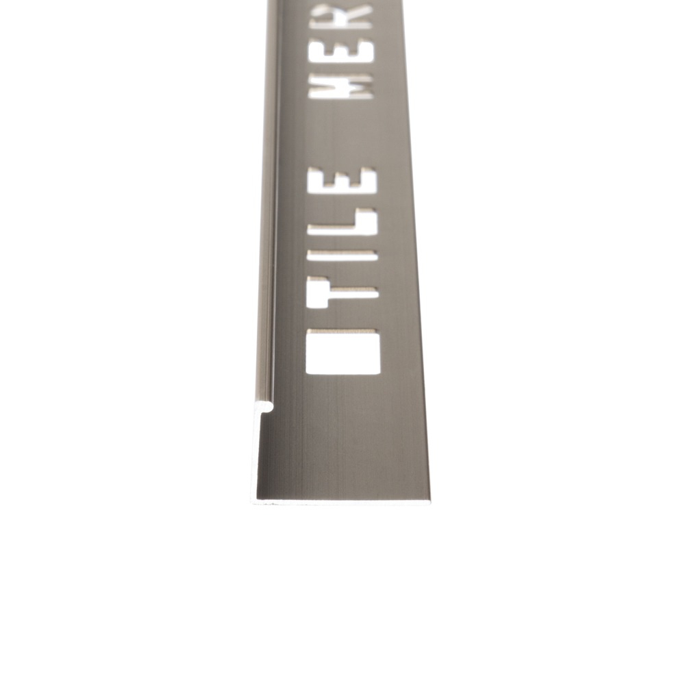 12mm Bronze Matt Square Edge Tile Trim 2.4m | Tile Merchant