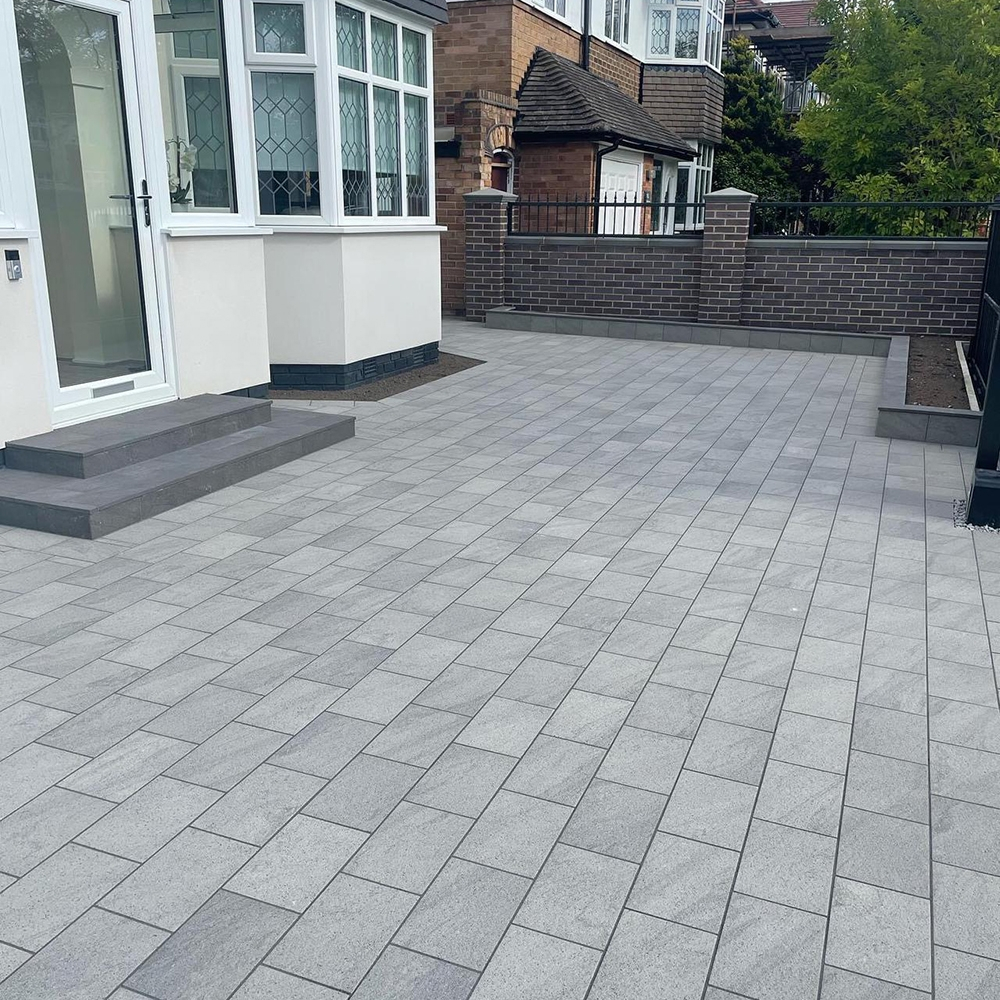 Outdoor Porcelain Cobble Aran Pearl Natural Tile 30x20cm | Tile Merchant