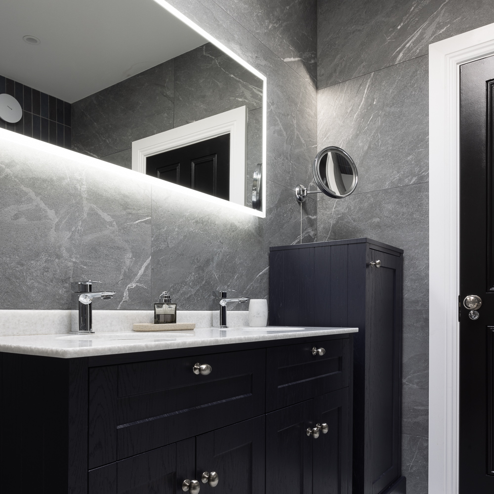 Agora Grey Marble-Effect Matt Porcelain Tile 120x60cm | Tile Merchant
