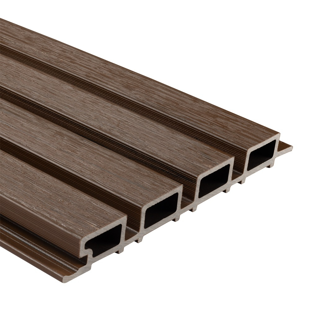 26mm Exterior Composite Wall Panel Walnut 290x21.9cm | Tile Merchant