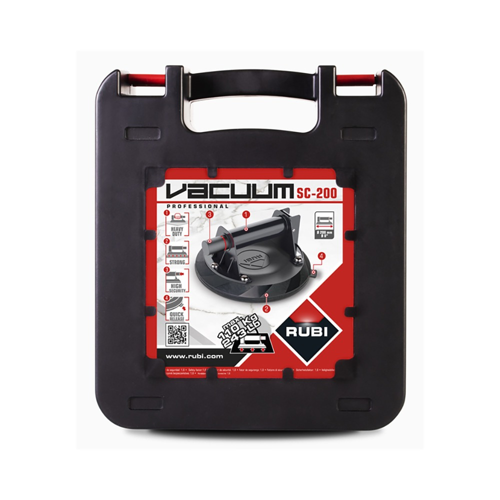 Rubi SC-200 Suction Cup with Vacuum Pump | Tile Merchant