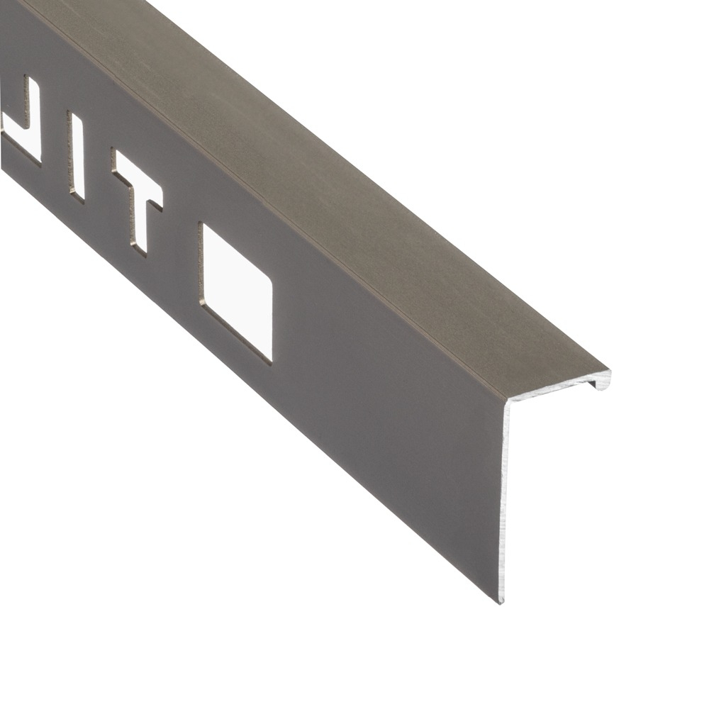 10mm Bronze Matt Square Edge Tile Trim 2.4m | Tile Merchant